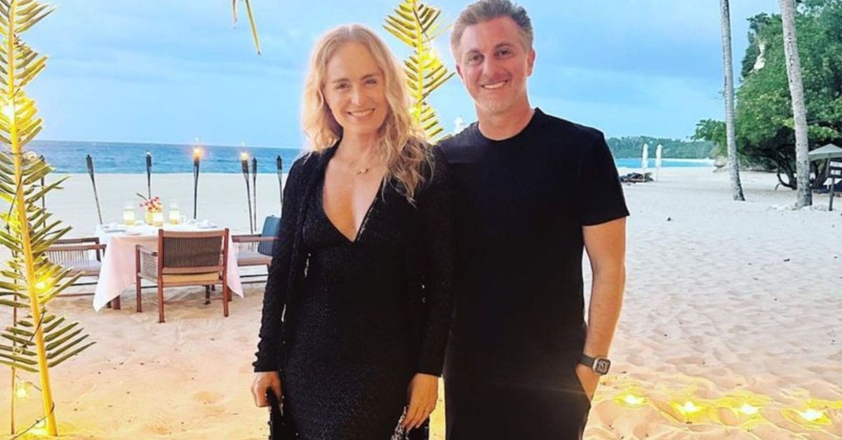 Luciano Huck fala em gratidão no aniversário de Angélica: 'te amo'