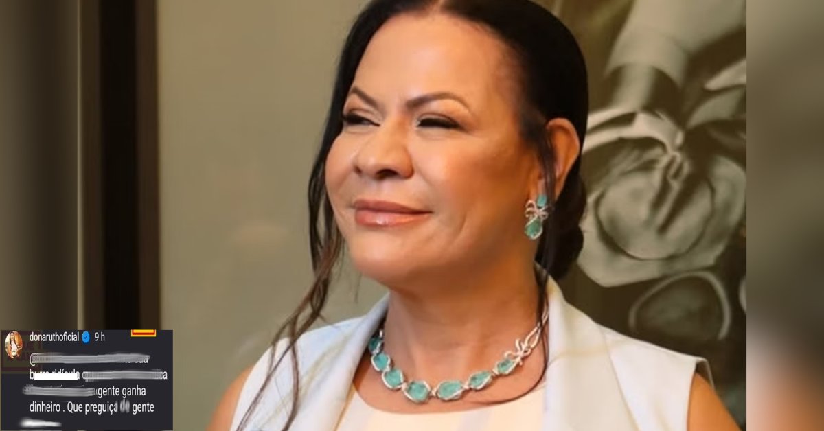 Print de Dona Ruth xingando internauta é exposto e causa espanto nas ...